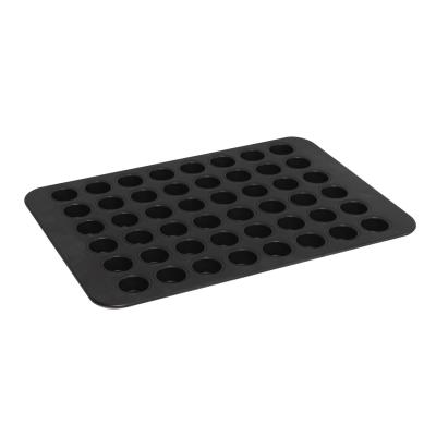 China RK Bakeware China Foodservice NSF 45575 35 Cup 3.8 Oz. Pan de bolinhos de aço aluminizado vidrado à venda