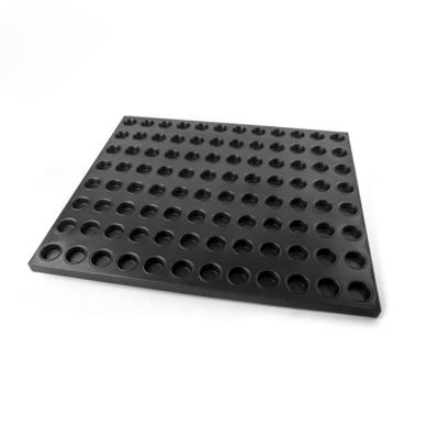 Cina RK Bakeware Cina Foodservice NSF Custom Glace Non Stick Cioccolato Fudge Brownie Cupcake Muffin Pan in vendita