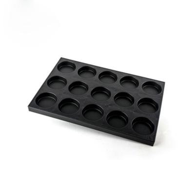 Cina RK Bakeware Cina Foodservice NSF Custom Glace Non Stick Cioccolato Fudge Brownie Cupcake Muffin Pan in vendita