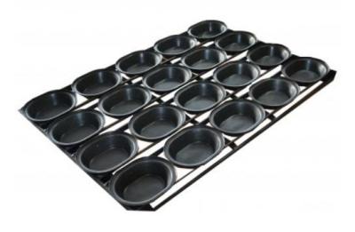 China RK Bakeware China Foodservice NSF Oval 180g Self-Cut Lunch Pastel Torta de bandeja à venda