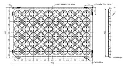 China RK Bakeware China Foodservice NSF Aussie Carne Torta Pallet Tray à venda