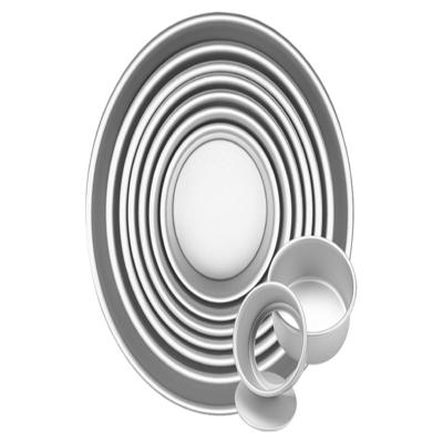 China RK Bakeware China Foodservice NSF Alumínio Comercial Panela de bolo de fundo solto Molde de bolo de lata à venda
