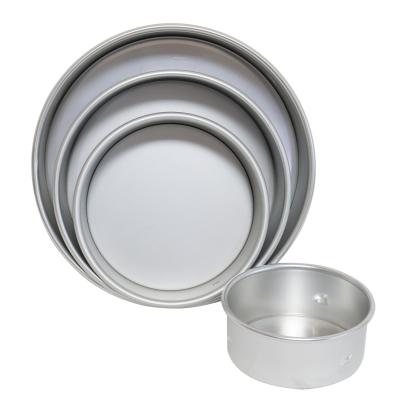 China Rk Bakeware China-49025 Pan de bolo redondo de aço aluminizado vidrado/pan de bolo de queijo/pan de bolo à venda