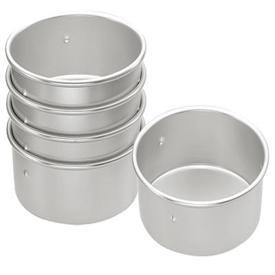 Cina Rk Bakeware Cina-1 libbra e 1/2 libbra di alluminio Plain Cake Tin Layer Cake Pan Ring Cake Tin in vendita