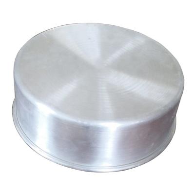 Cina 6*2 pollici di alluminio rotondo non rimovibile fondo torta padella in vendita