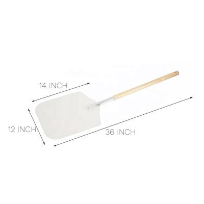 中国 12'*14'*36' 直角木柄 金属ピザ皮 アルミピザショベル 91cm 販売のため