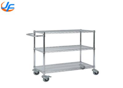Cina RK Bakeware China Foodservice NSF Multilayer Bakery Rack Camionetto alimentare Camionetto forno in vendita