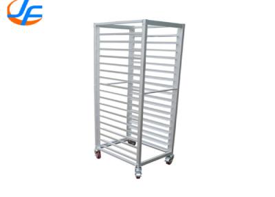 Cina RK Bakeware China Foodservice NSF Custom Double Oven Rack Baking Trolley Trolley di forno pesante in vendita