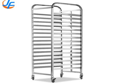 Cina RK Bakeware China Foodservice NSF Custom Double Oven Rack Baking Trolley Trolley di forno pesante in vendita