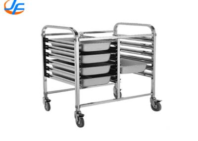 Cina RK Bakeware China Foodservice NSF Custom Flatpack Design Revent Oven Rack Vaso da forno in acciaio inossidabile in vendita