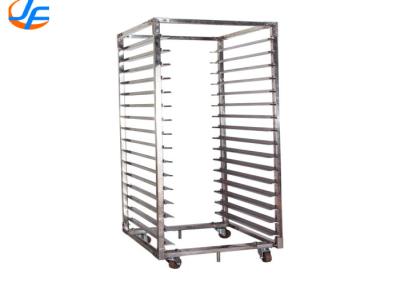 Cina RK Bakeware China Foodservice NSF Custom Flatpack Design Revent Oven Rack Vaso da forno in acciaio inossidabile in vendita