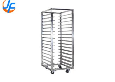 Cina RK Bakeware China Foodservice NSF 15 strato 30 padelle SUS304 vassoio da forno carrello forno scaffale doppio scaffale in vendita