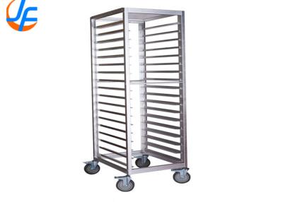 Cina RK Bakeware China Foodservice NSF Custom Mobile Baking Tray Carrozzino per forno doppio in vendita