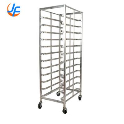 Cina RK Bakeware China-10 Sheet Aluminum Storage Cooling Trolley con scaffale aperta, portapasto per la cottura della pizza in vendita