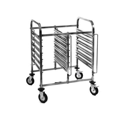 Cina RK Bakeware China Manufacturer for Transport Acciaio inossidabile Gastronorm Rack Piccolo carrello in vendita