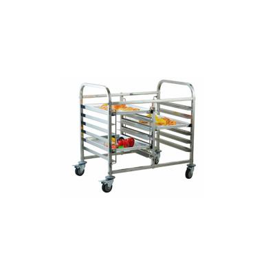 China Rk Bakeware China-Z Frame 20 Pan End Load roestvrij staal nesting trolley Bun plaat Pan Rack - Samengesteld Te koop