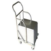 China Aluminum Alloy Baking Tray Trolley 18 Tiers 603x471x1695mm Anodized for sale