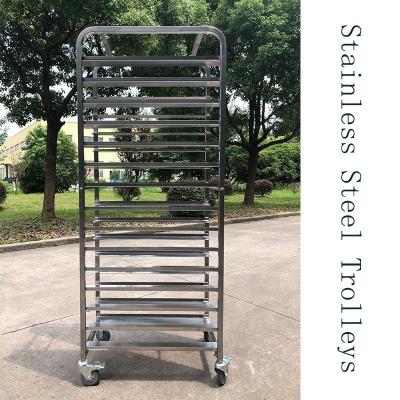 Cina Rk Bakeware Cina-acciaio inossidabile Flatpack Rack Trolleys progettato per 16 Inch & 18 Inch Tray in vendita