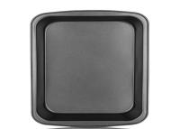 China 13 Inch Black Rectangular Pizza Tray 330x331x41mm Non-Stick Hard Anodized Aluminum for sale