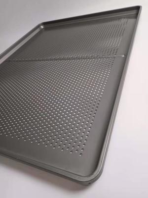China 1.0mm Hard Geanodiseerd Aluminiumkoekje Tray Baking Sheet Te koop