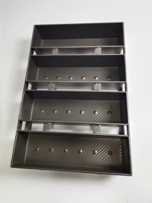 Cina Pagnotta Pan Set della muffa di PTFE Al Alloy Baguette Cooking Bread in vendita