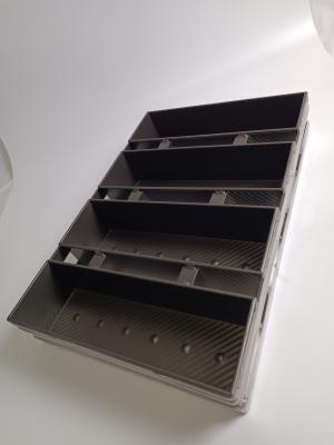 Cina Pagnotta Pan Set della muffa di PTFE Al Alloy Baguette Cooking Bread in vendita