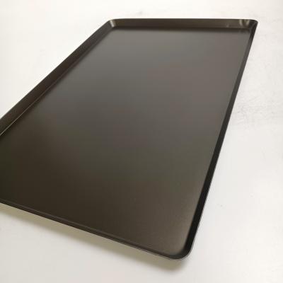 Cina Vassoio di superficie dell'alluminio di cottura di spessore dell'angolo rotondo 1.5mm di PTFE in vendita