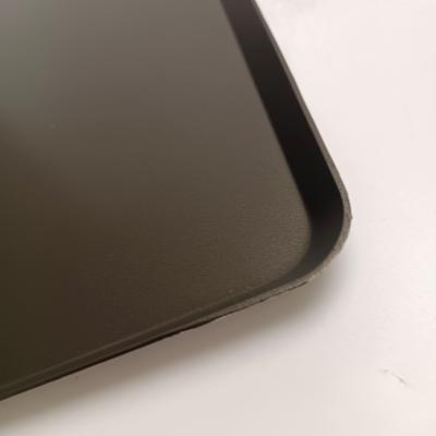Cina Vassoio di superficie dell'alluminio di cottura di spessore dell'angolo rotondo 1.5mm di PTFE in vendita