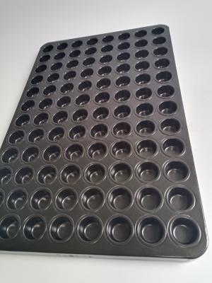 Cina 96 tazze del budino della teglia da forno divisa Al-acciaio antiaderante del silicio 1.0mm in vendita