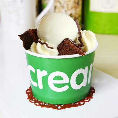 Quality Paper Bowl Double PE Coated Ice Cream Paper Bowl In Stock for sale