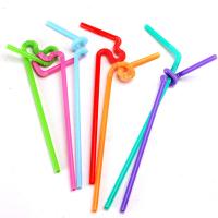 China Stretchable Straw Colored And Bendable Beverage Straw for sale