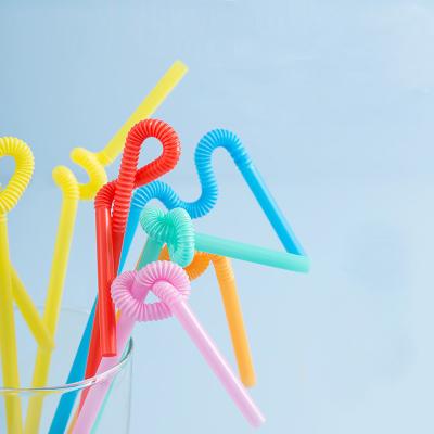 Quality Stretchable Straw Colored And Bendable Beverage Straw for sale