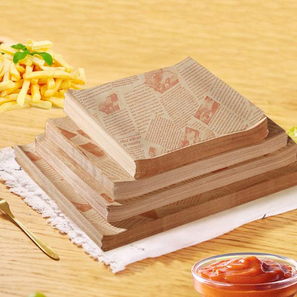 Quality American Sandwiches, Hamburgers, French Fries, Fried Chicken, Oil Proof Paper for sale