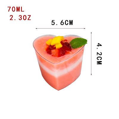 China Manufacturer Disposable Dessert Pudding Cup Supplier for sale