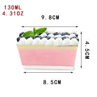 Quality 130ml Disposable Dessert Pudding Cup with Lid for sale