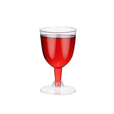 China Plastic Wedding Wine Glass Unbreakable Wine Cup for sale