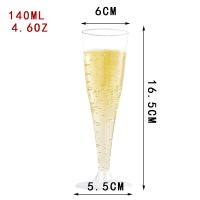 Quality Plastic Champagne Flutes Plastic Champagne Glasses Premium for sale