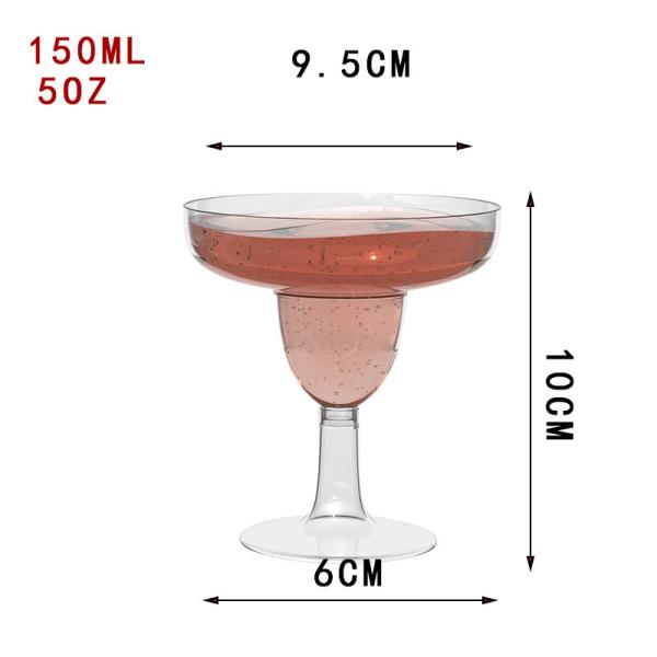 Quality Cocktail Beverage Drinking Wine Mix Cocktail with Long Leg for sale