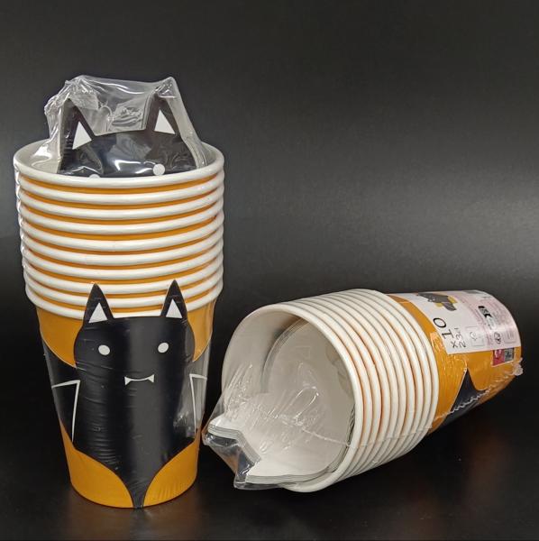 Quality Factory Customized Christmas Paper Cover Paper Cup Printing, Thickened Insulation Coffee Cup, Holiday Party Paper Cup, Special Packaging for sale