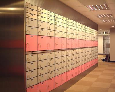 Cina Cassetta di sicurezza variopinta della Banca dell'OEM, scatola sicura di chiave di pollice 10 Inchx10 in vendita