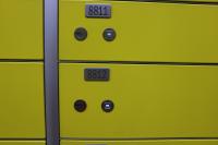 China 800mm Width Fireproof Safe Locker With Biological Fingerprint for sale