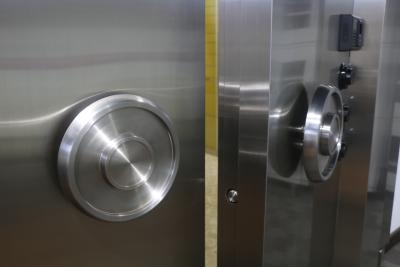 Cina Doppie porte commerciali di sicurezza di larghezza 1600mm delle foglie, porte della stanza di pistola in vendita