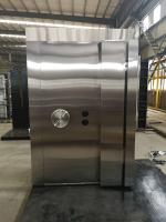 China Width 1000mm Depth 300mm Fireproof Security Door With Combination Lock for sale