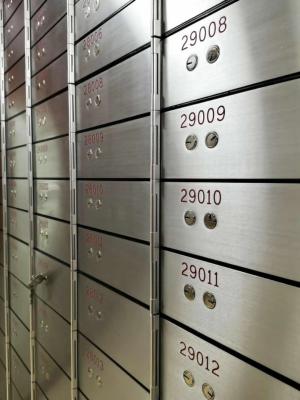 Cina Cassetta di sicurezza privata della Banca della volta con il piatto della porta di acciaio inossidabile di 10mm in vendita