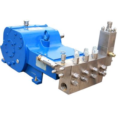 China 500bar Triplex Plunger High Pressure Water Jetting Pump Cleaning Pressure Testing Pumps for sale