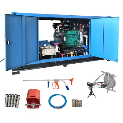 China Heavy Duty Hydro Jetting Machine 1000bar-1500bar For Industrial Commercial Pipe Cleaning for sale