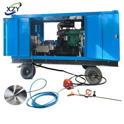 China Industrial 1500bar High Pressure Cleaner Machine , Heat Exchanger Tube Cleaning Machine for sale