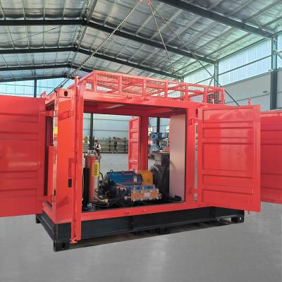 China High Pressure Water Jet Cleaner Machine 75kw-345kw Water Jet Washing Machine for sale