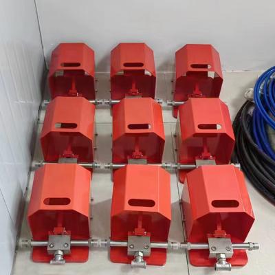 China 25kpsi High Pressure Water Jetting Foot Control Valve Foot Pedal For Industrial Pipe Cleaning for sale
