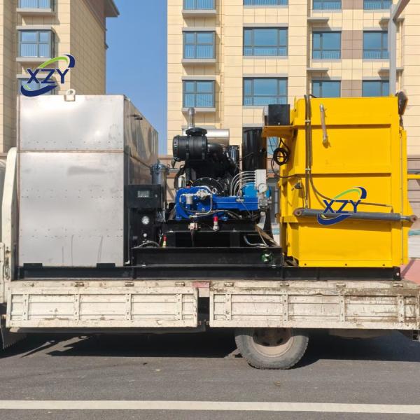 Quality 32-45L/min Road Marking Removal Machine Ultra High Pressure Traffic Line Paint Machine for sale